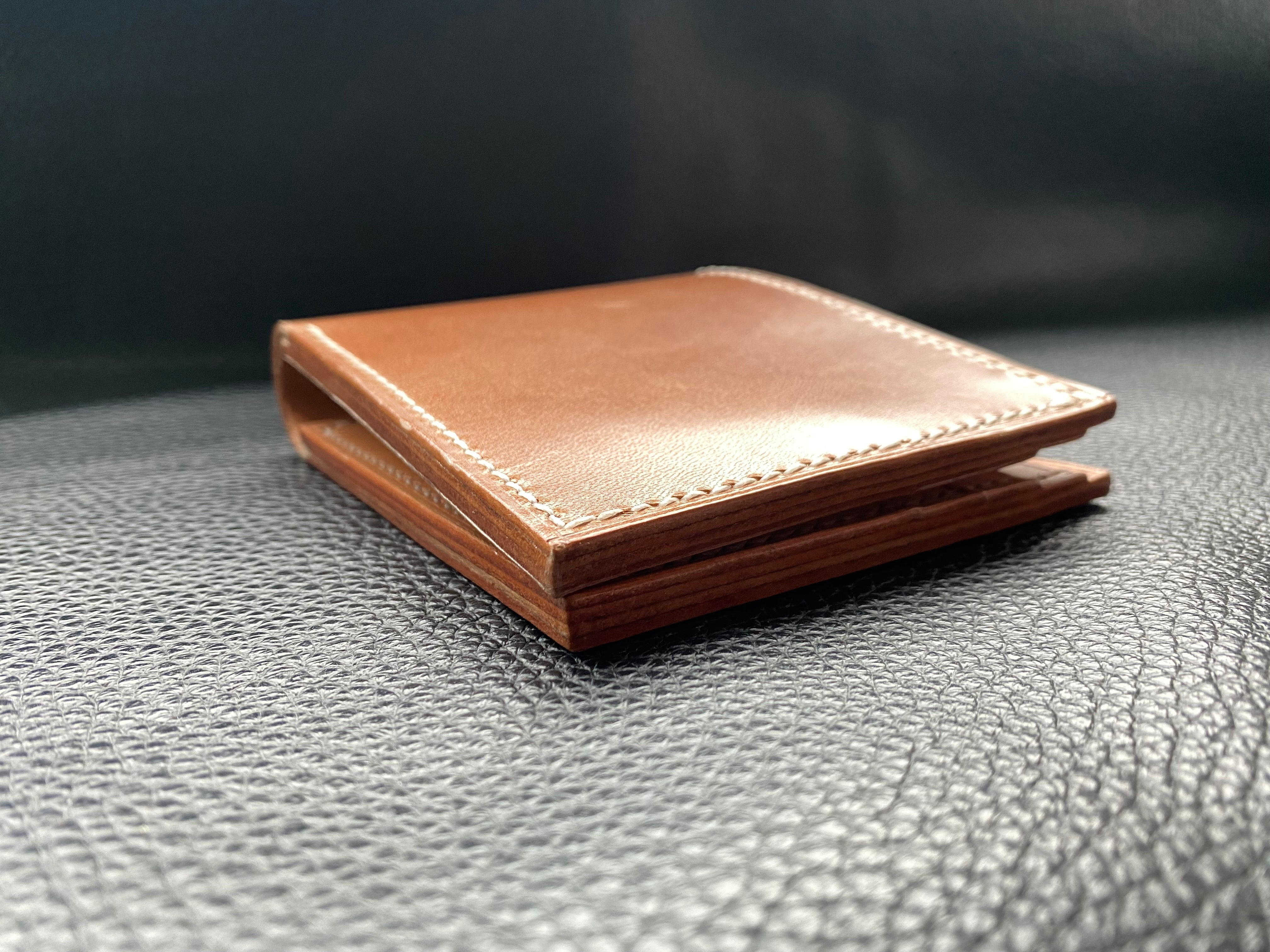 Wallets - Shell Cordovan Wallet - Men's Bifold Wallet – Leather ...
